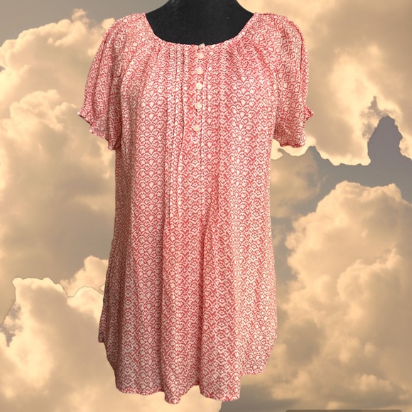 Bit & Bridle | Tops | Bit Bridle Lightweight Flowy Relaxed Fit Puffy ...
